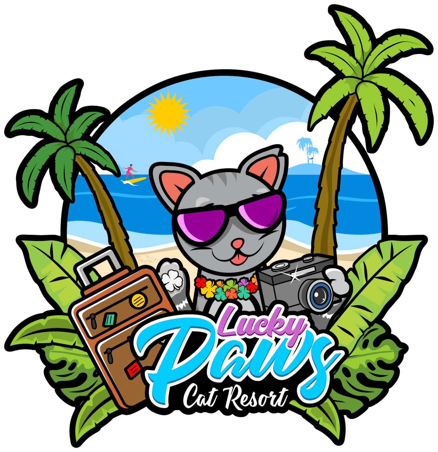 Virtual tour - Lucky Paws Cat Resort
